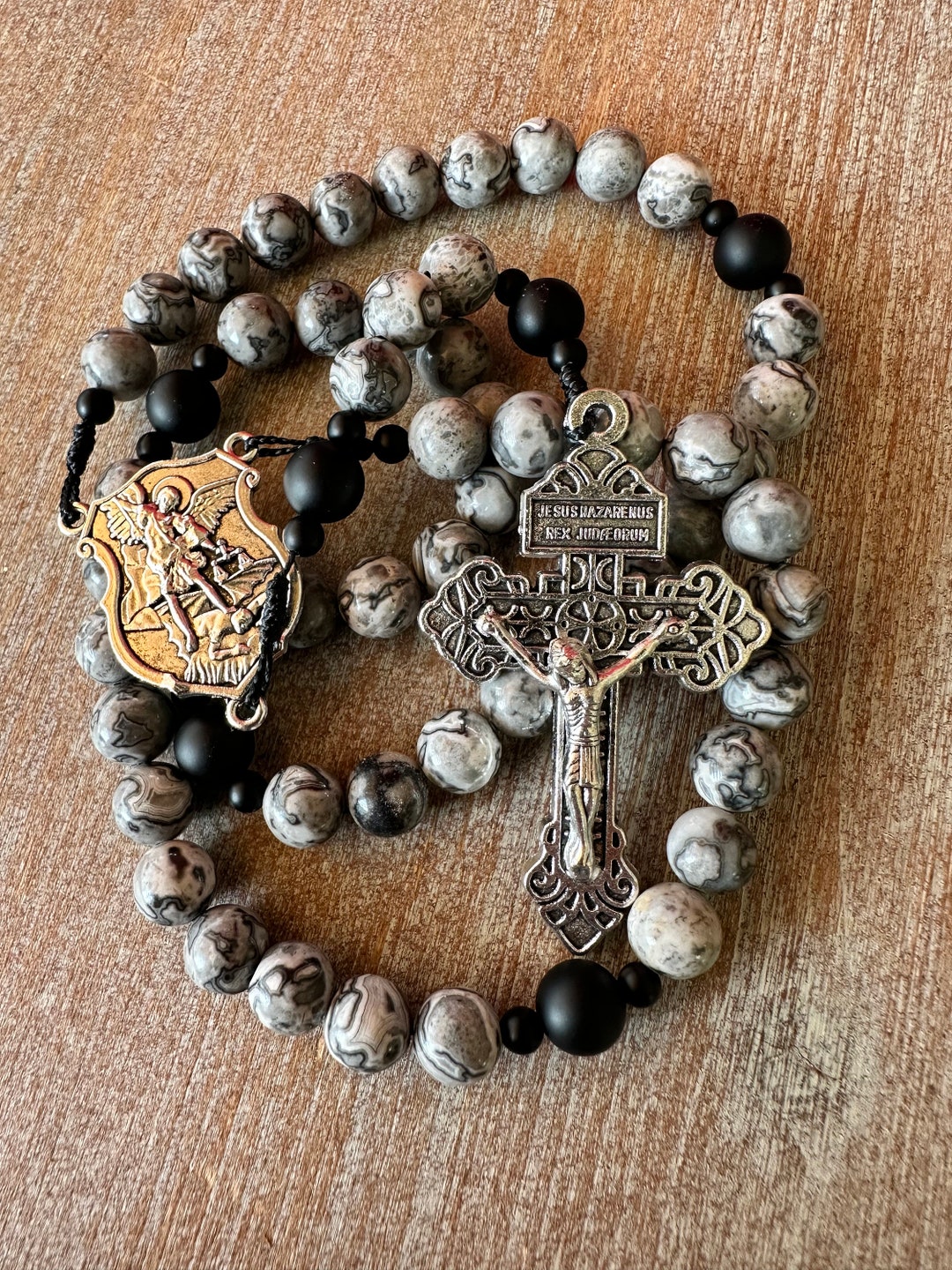 Saint Michael Rosary - Etsy