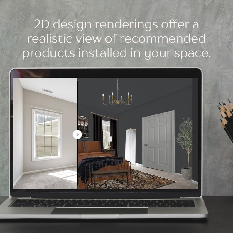 One Room Virtual Interior Design - Quartz Package - Etsy