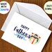 Happy Father's Day Funny Printable Foldable Card Template Fathers Day ...