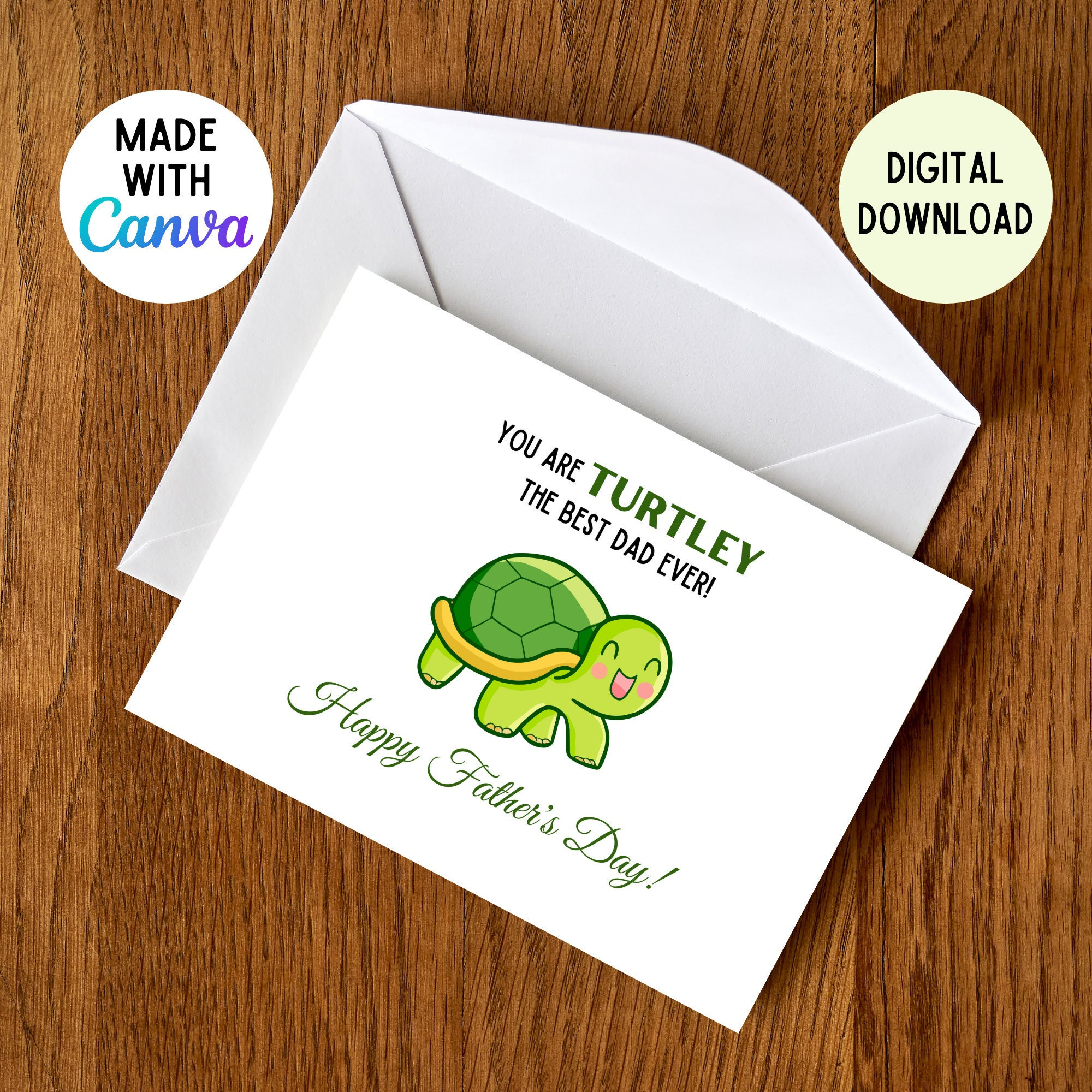 Happy Father's Day Funny Printable Foldable Card Template Fathers Day ...