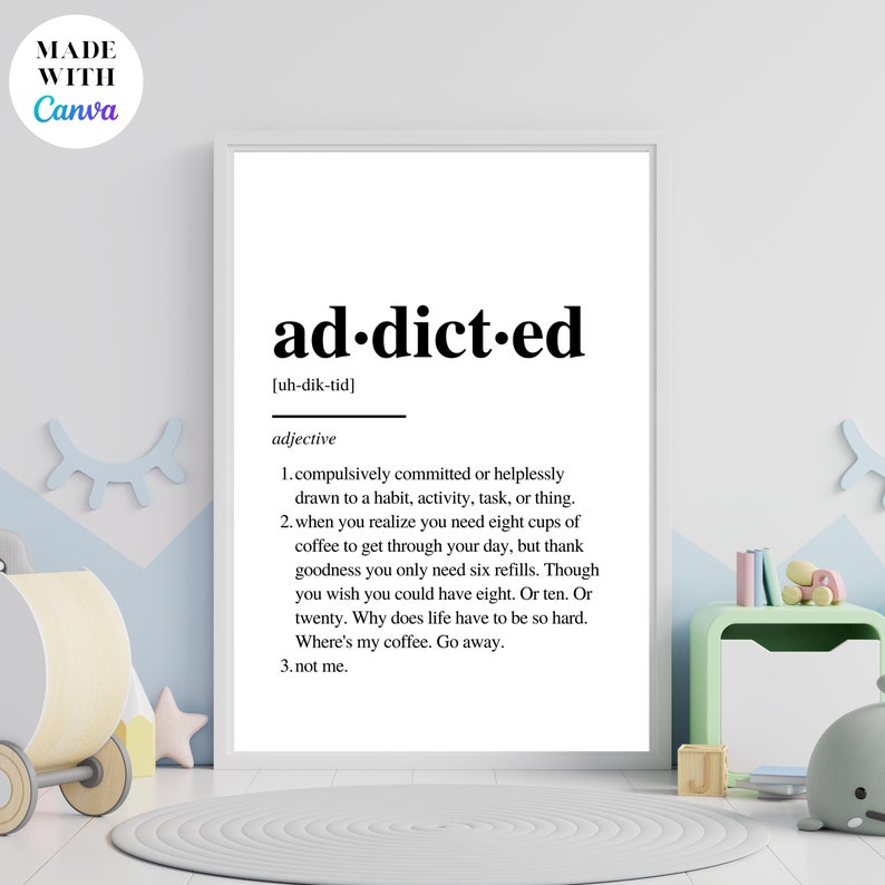 Wall Art, DIGITAL DOWNLOAD, Definitions Definition Definition Print Art ...