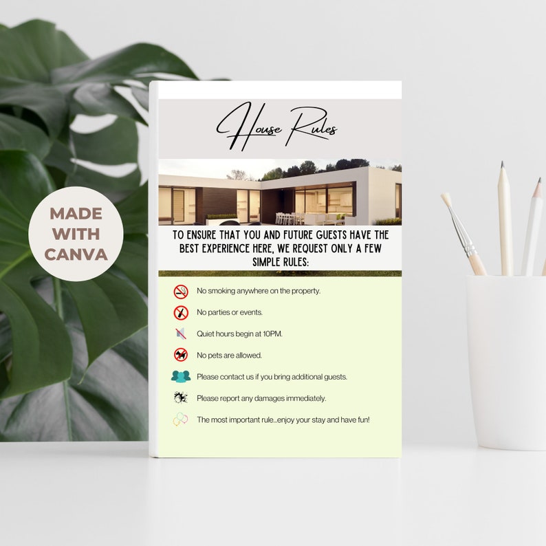 Airbnb Welcome Book Template | DIGITAL DOWNLOAD | Vacation Home Rental ...