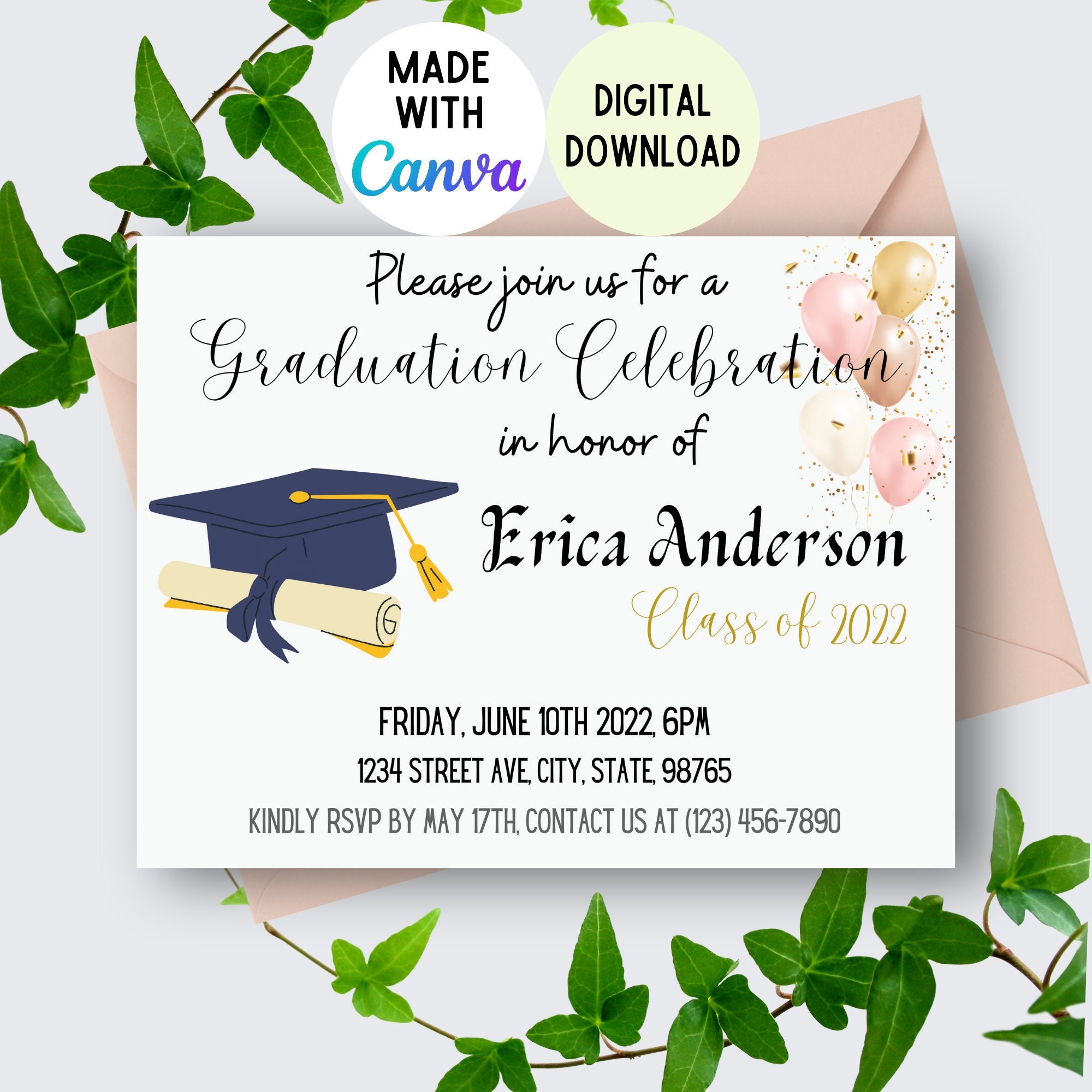 Graduation Ceremony Invitations Wording