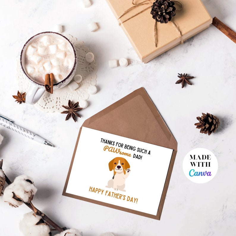 Happy Father's Day Funny Printable Foldable Card Template Fathers Day ...