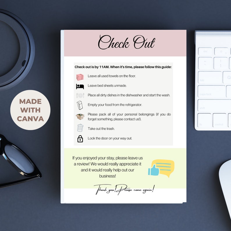 Airbnb Welcome Book Template Vacation Home Rental Guide Book Home ...