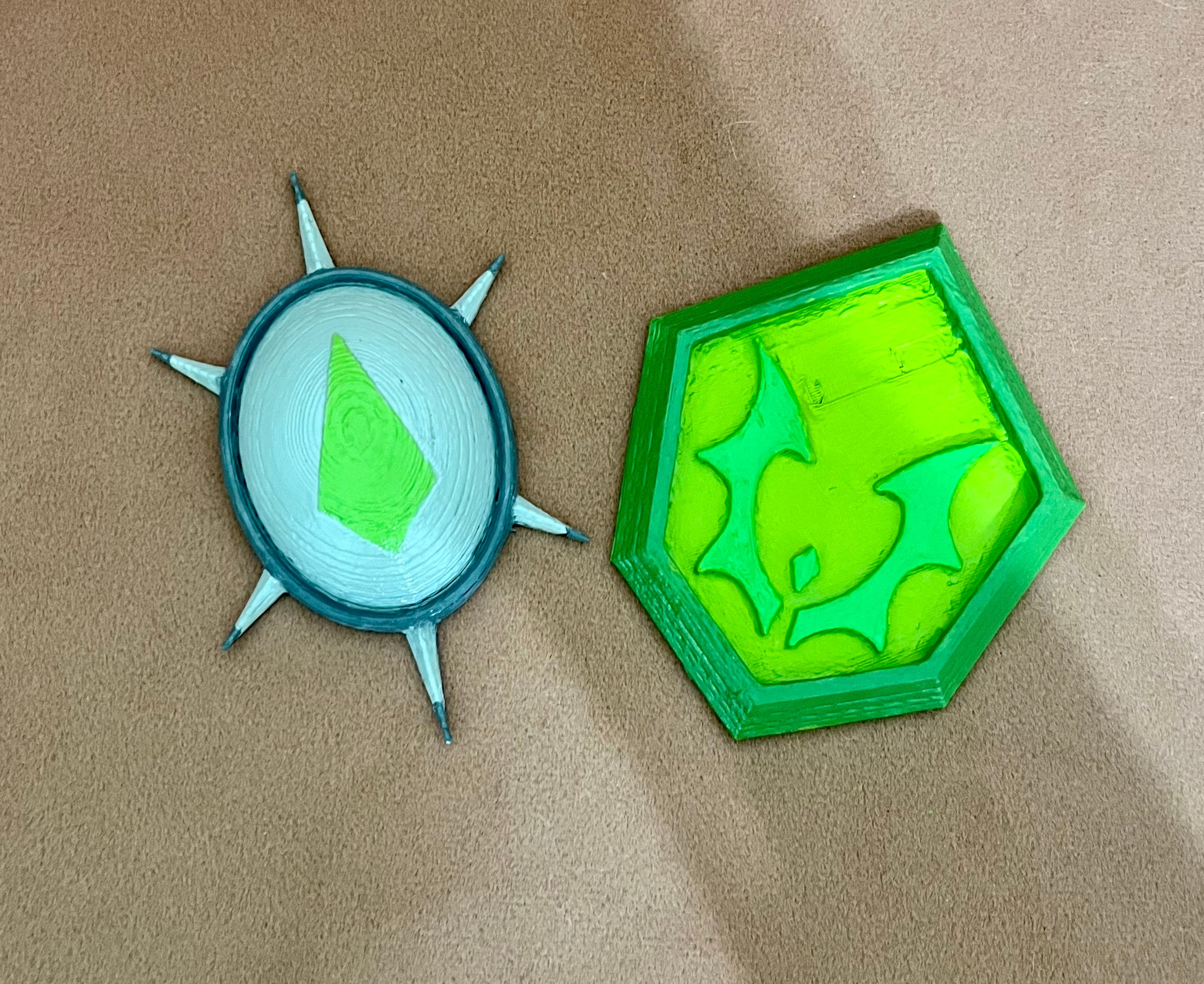 Horde Badge and Horde Prime Control Chip 3D Printed She-ra (SPOP) Catra ...