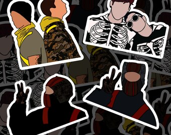 Twenty One Pilots Clancy Logo Sticker - Etsy