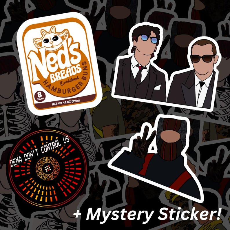 Twenty One Pilots Sticker Packs - 4 Stickers + Mystery Sticker - Etsy