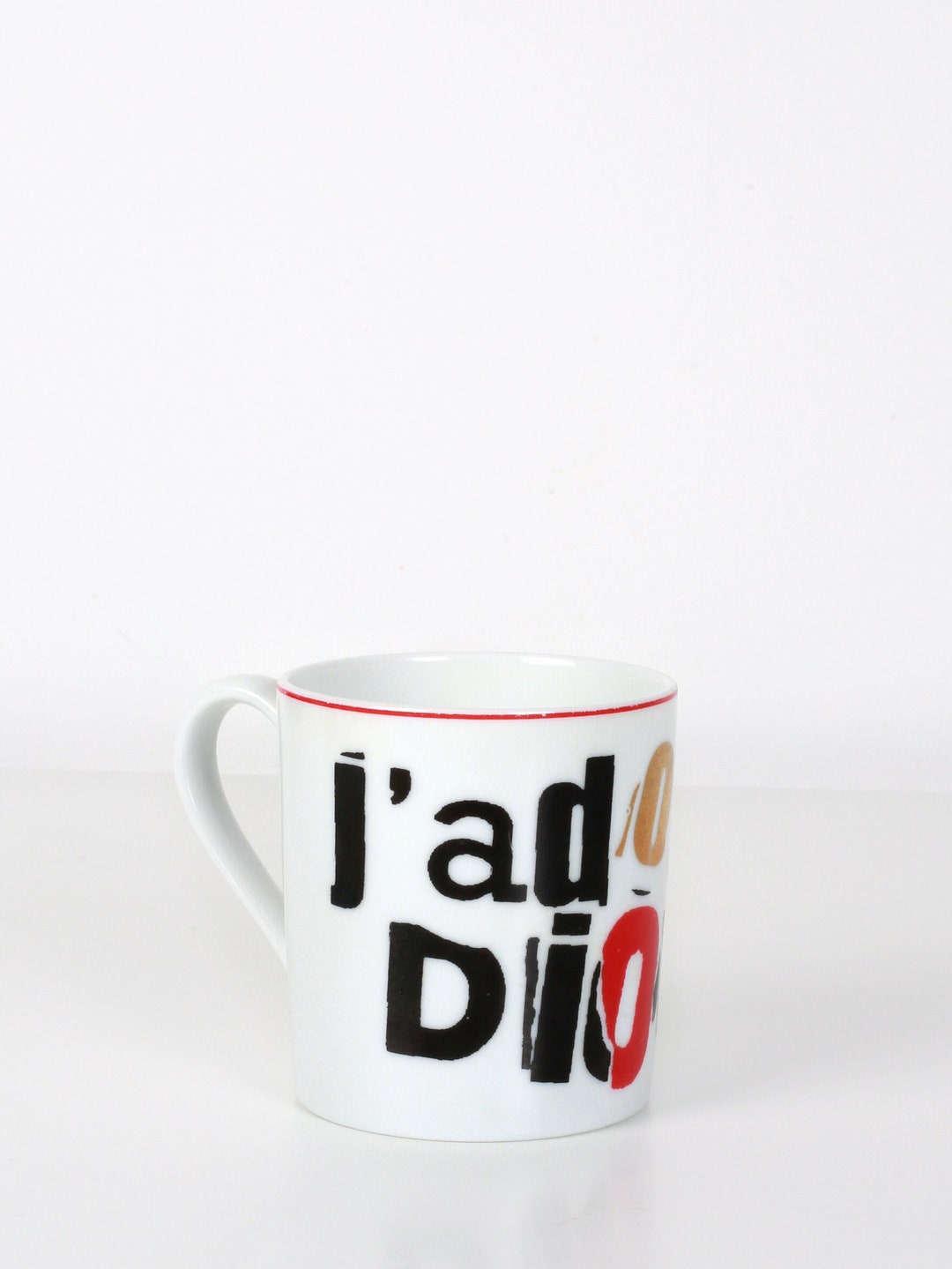 Vintage J'adore Dior Logo Mug - Etsy