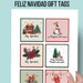 Printable Gift Tags Feliz Navidad, Merry Christmas Printable Gift Tags ...