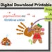 Christmas Cute Gingerbread Girl Handprint Craft Printable Keepsake ...