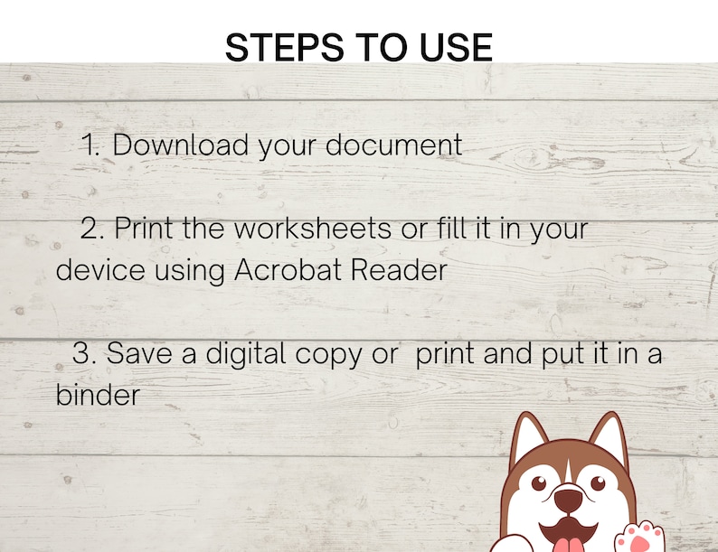 Whelping Chart Editable, Whelping Record, Puppy Whelping, Breeder Forms ...