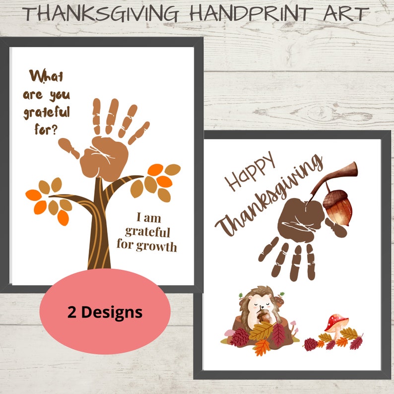 Thanksgiving Handprint Craft Grateful for and Happy Thanksgiving ...
