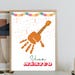 Guitar Handprint or Footprint Craft, Hispanic Heritage Month Craft ...