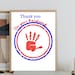 Labor Day Craft, Handprint Craft, Workers Day Thank You Printable ...