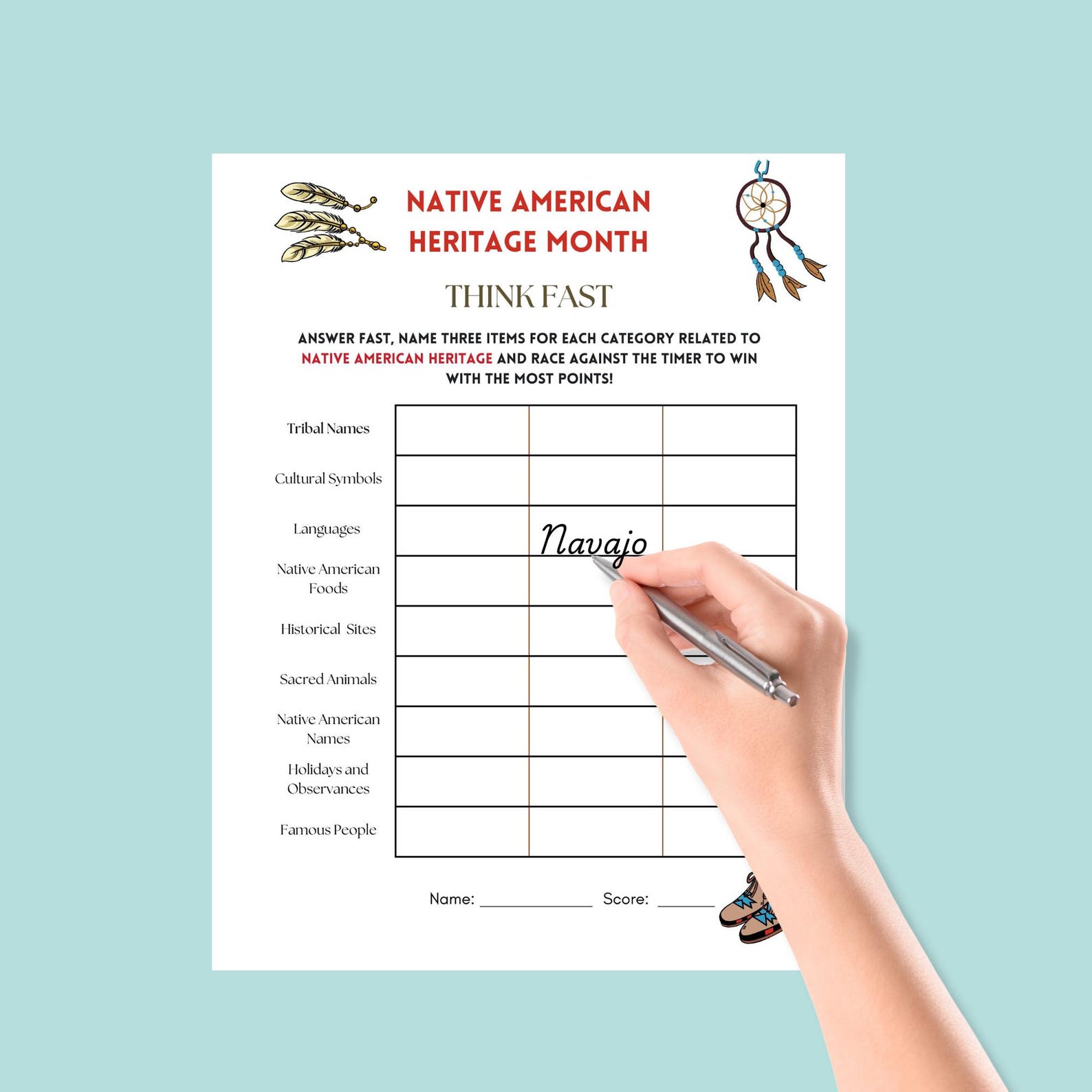 Native American Heritage Month Activities, Native American Heritage ...