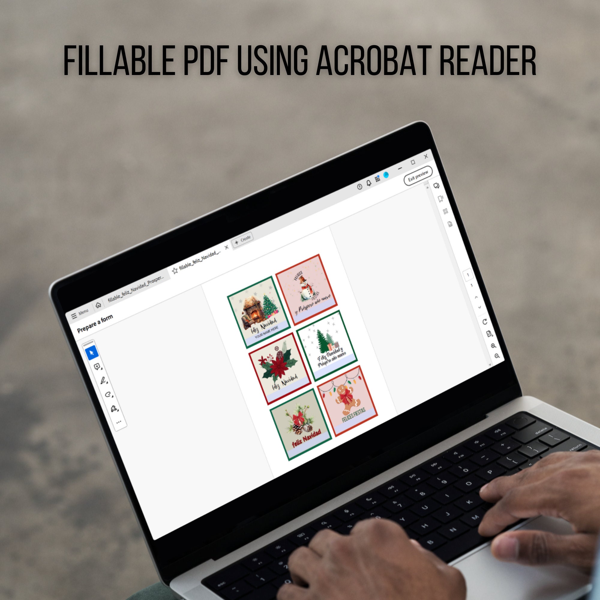 Printable Gift Tags Feliz Navidad, Merry Christmas Printable Gift Tags ...