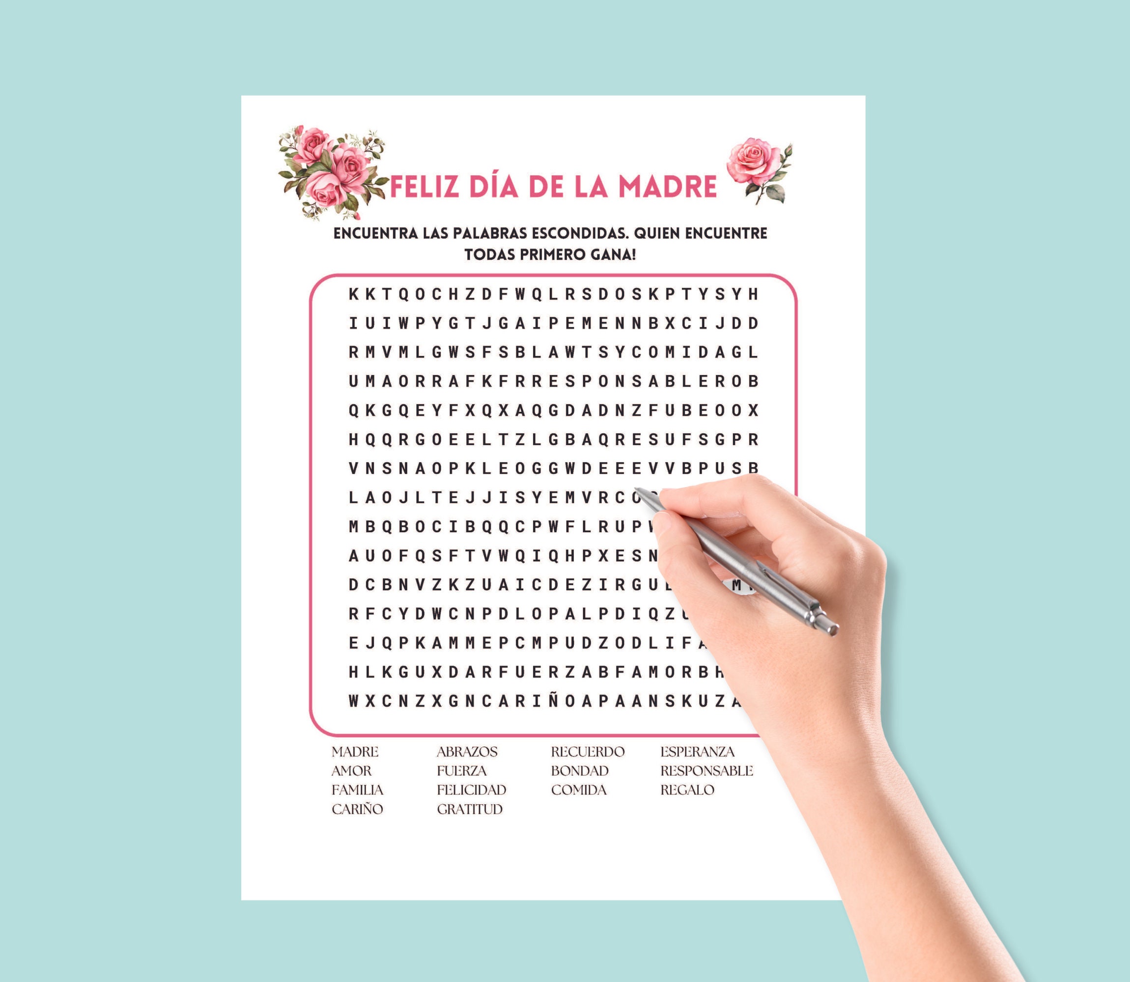 Mothers Day Game Bundle in Spanish, Mother Day Games in Spanish ...