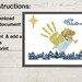 Christmas Angel Handprint Craft Printable Keepsake, Christmas Handprint ...