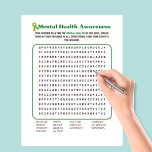 Mental Health Awareness, Mental Health Bundle Activity, Office Mental ...