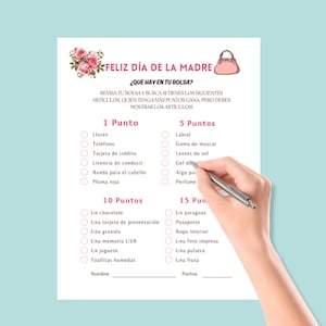 Mothers Day Game Bundle in Spanish, Mother Day Games in Spanish ...