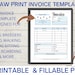 Invoice Template Editable, Small Business Invoice, Dog Breeder Invoice ...