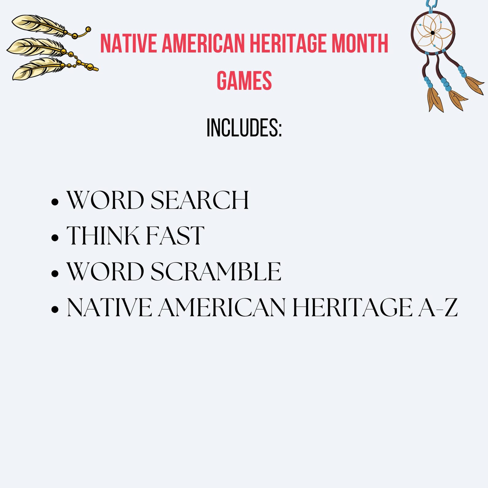 Native American Heritage Month Activities, Native American Heritage ...