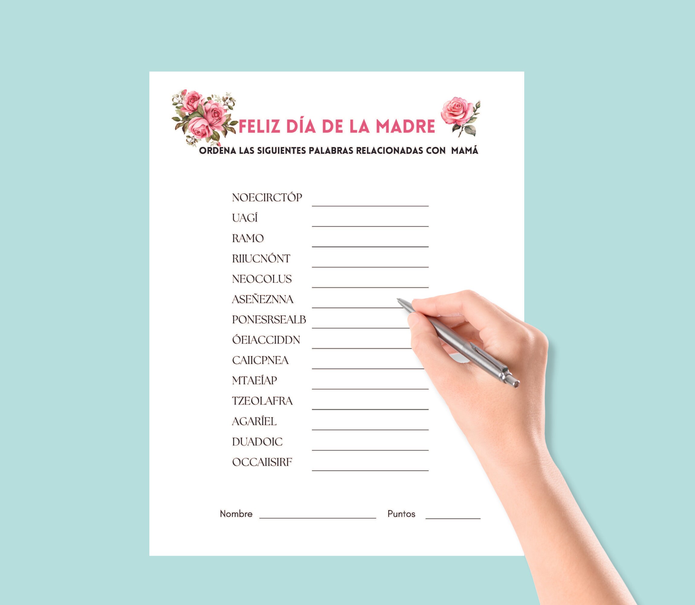 Mothers Day Game Bundle in Spanish, Mother Day Games in Spanish ...