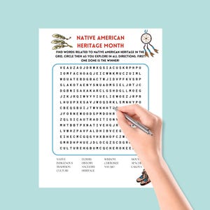 Native American Heritage Month Activities, Native American Heritage ...