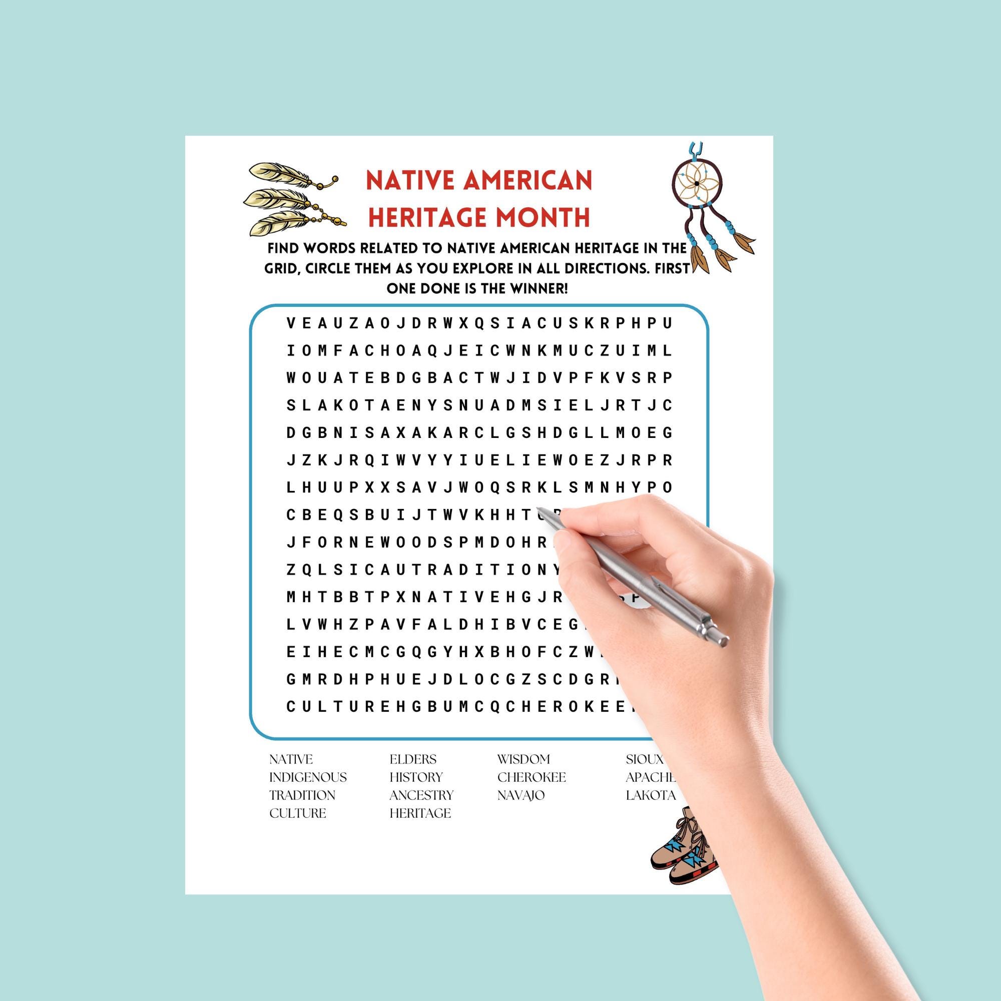 Native American Heritage Month Activities, Native American Heritage ...