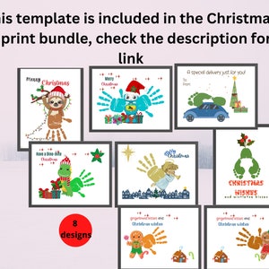 Christmas Cute Gingerbread Girl Handprint Craft Printable Keepsake ...