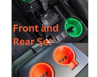 Cup Holder Insert Set for Toyota 4runner 5th Gen 2014-2024 - Etsy