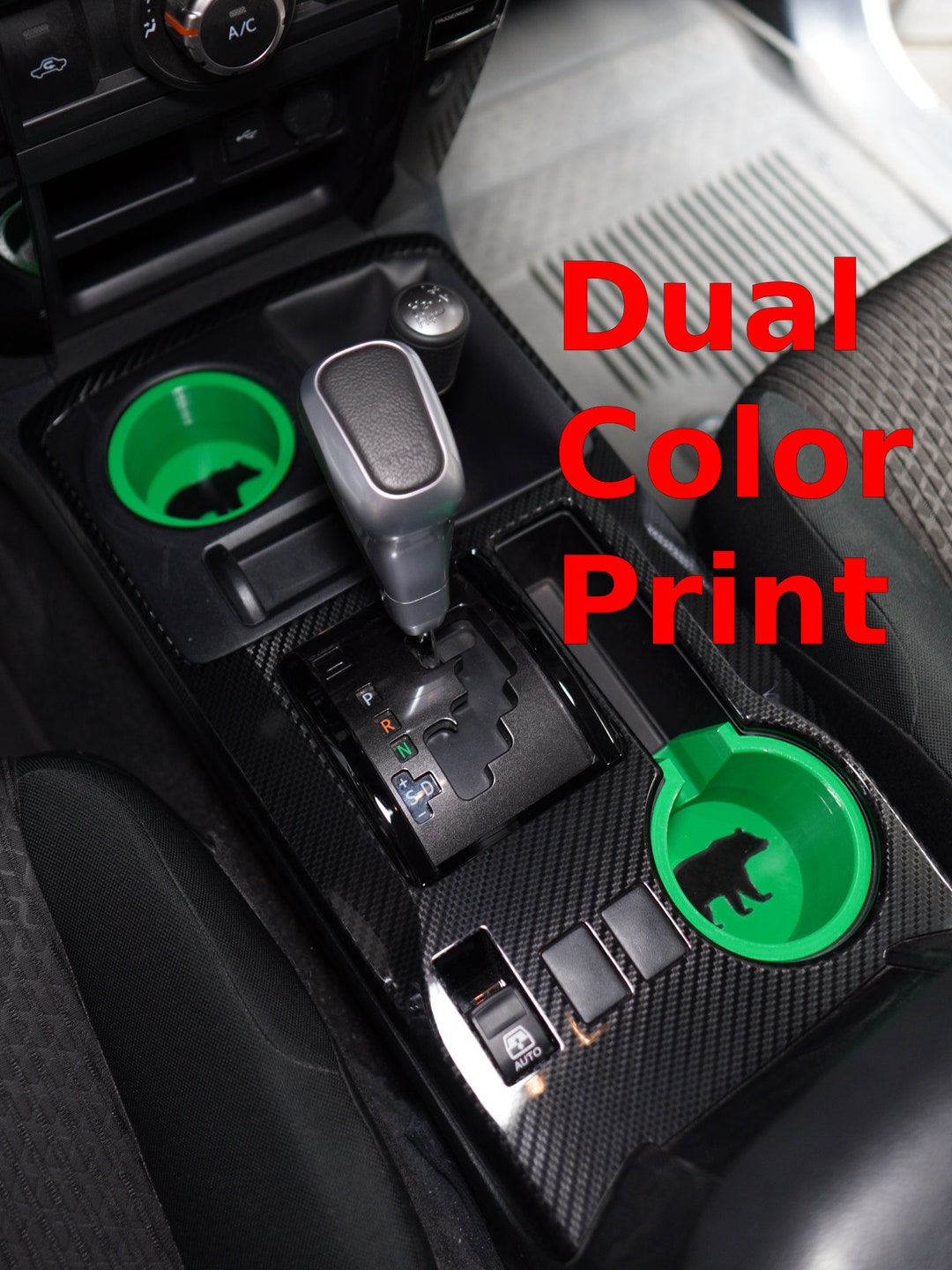 Cup Holder Insert Set for Toyota 4runner (5th Gen 2014-2024) - Etsy