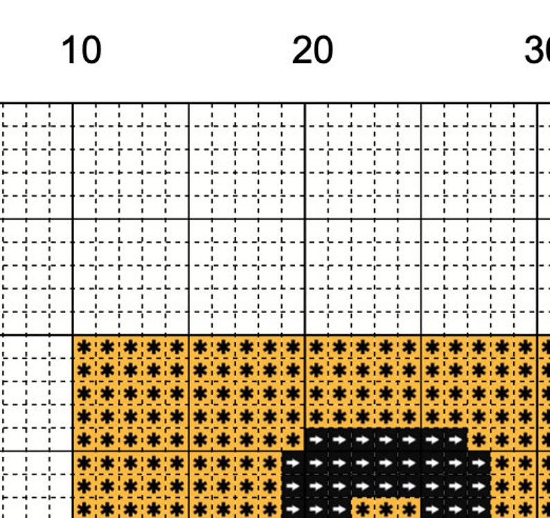 Crime Scene Tape | Counted Cross Stitch | PDF Patters - Etsy