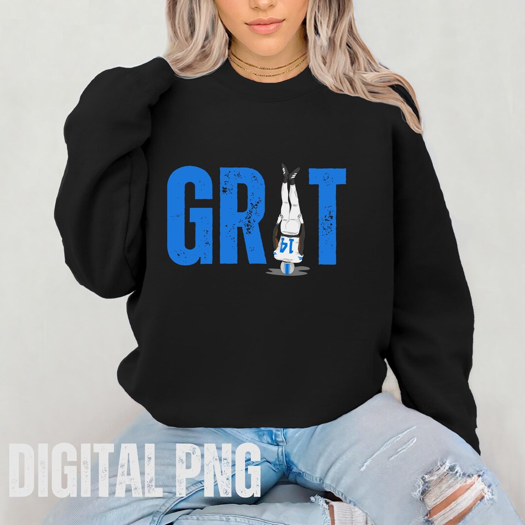 Detroit Lions GRIT PNG – St. Brown Upside Down Design - Etsy