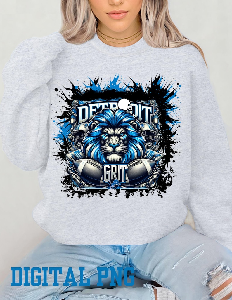 Detroit GRIT Png. - Etsy