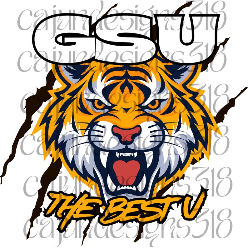 Grambling State Tigers PNG: GSU Pride Design (digital Download) - Etsy