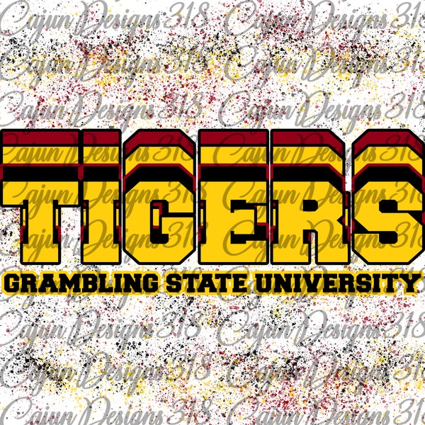 Grambling State University Tigers Svg - Etsy
