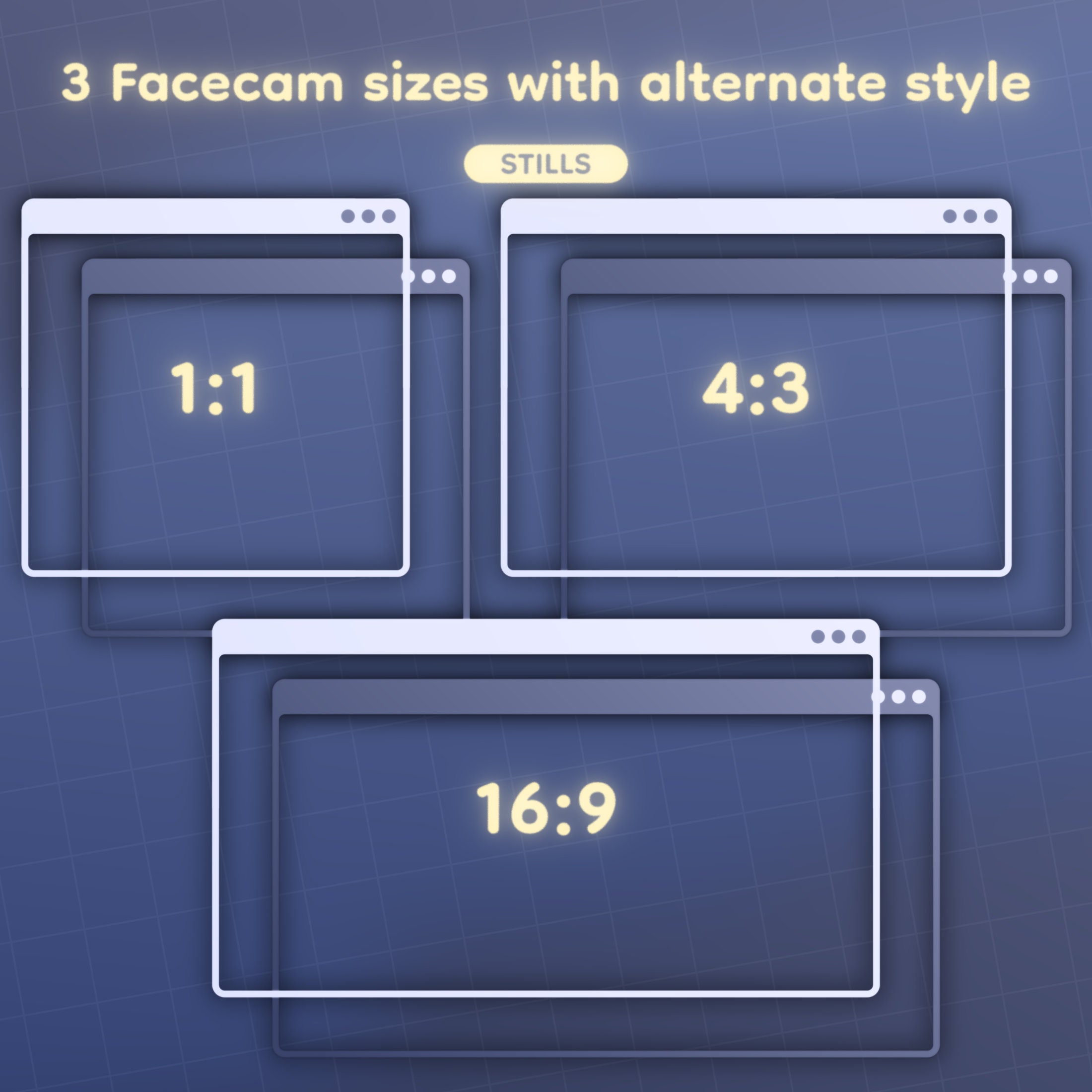 Cute Animated Twitch Overlay Stream Package W/ Panels, Labels, Just ...