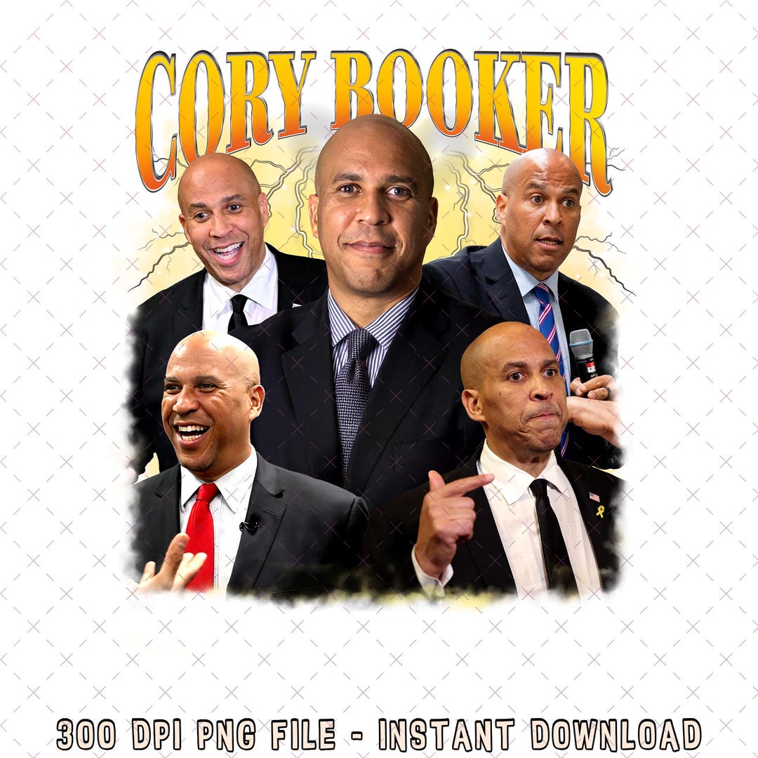 Bootleg Cory Booker Png, Cory Booker Shirt, Hold the Floor I Yield for ...