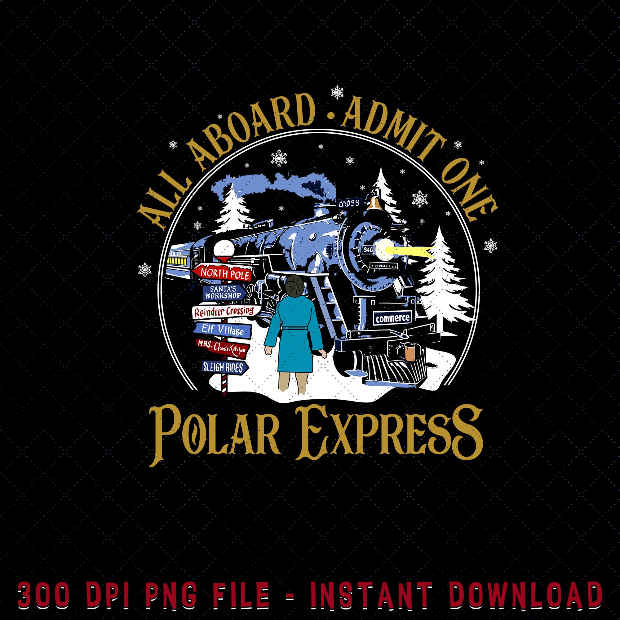 Polar Express Png, Polar Express Trip Shirt, Christmas Family Trip ...
