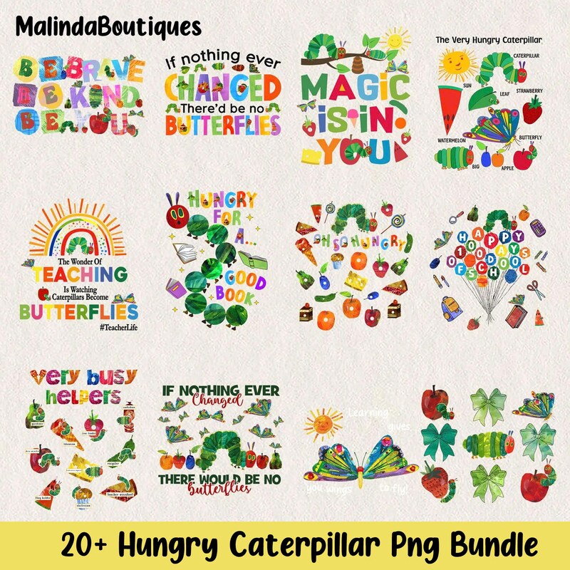 Rainbow Caterpillar - Etsy