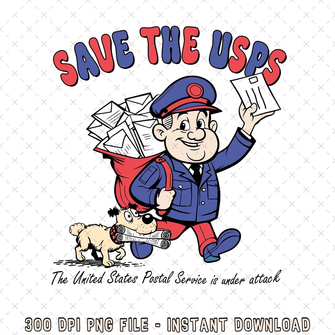 Save the USPS US Postal Service Png, Protect the Usps Keep Public ...