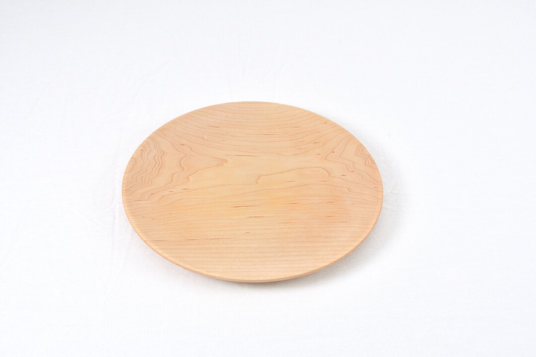 The Large Maple Wood Plate - Etsy