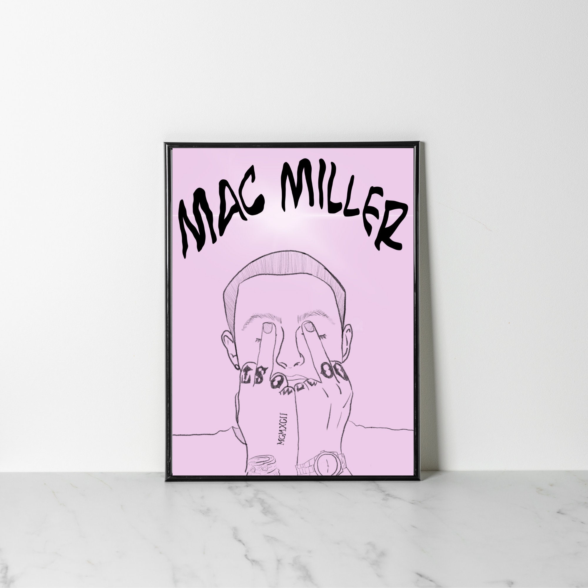 Mac Miller Digital Download Poster Wall Art - Etsy