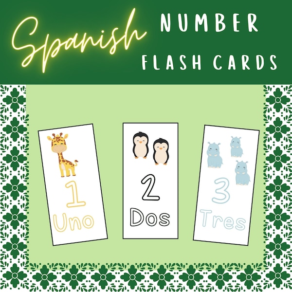 Uno Flash Cards - Etsy