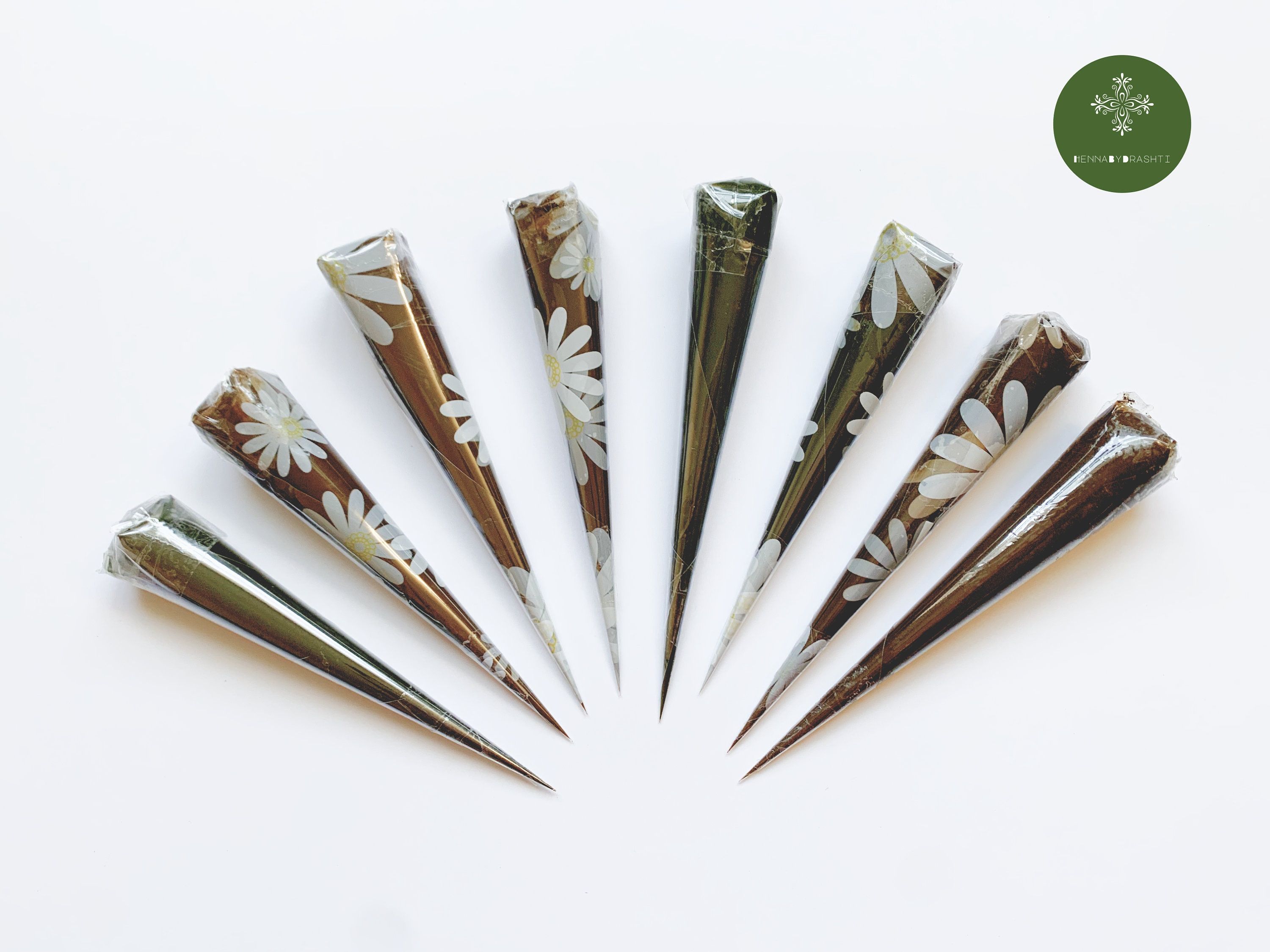 10 Henna Tattoo Cones | Dark Red Henna Stain | Natural Henna | Henna ...