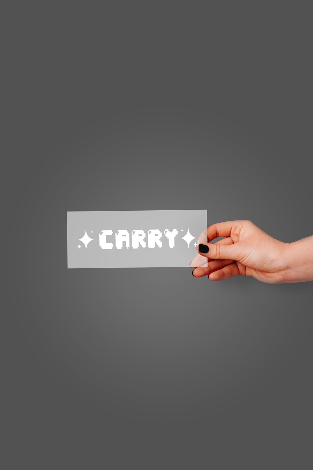 Carry Gamer Decal Gift Top Frag Waterproof Sticker for Gamer ...