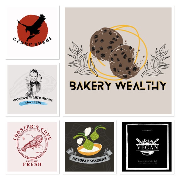 FOOD LOGO DESIGN - Etsy