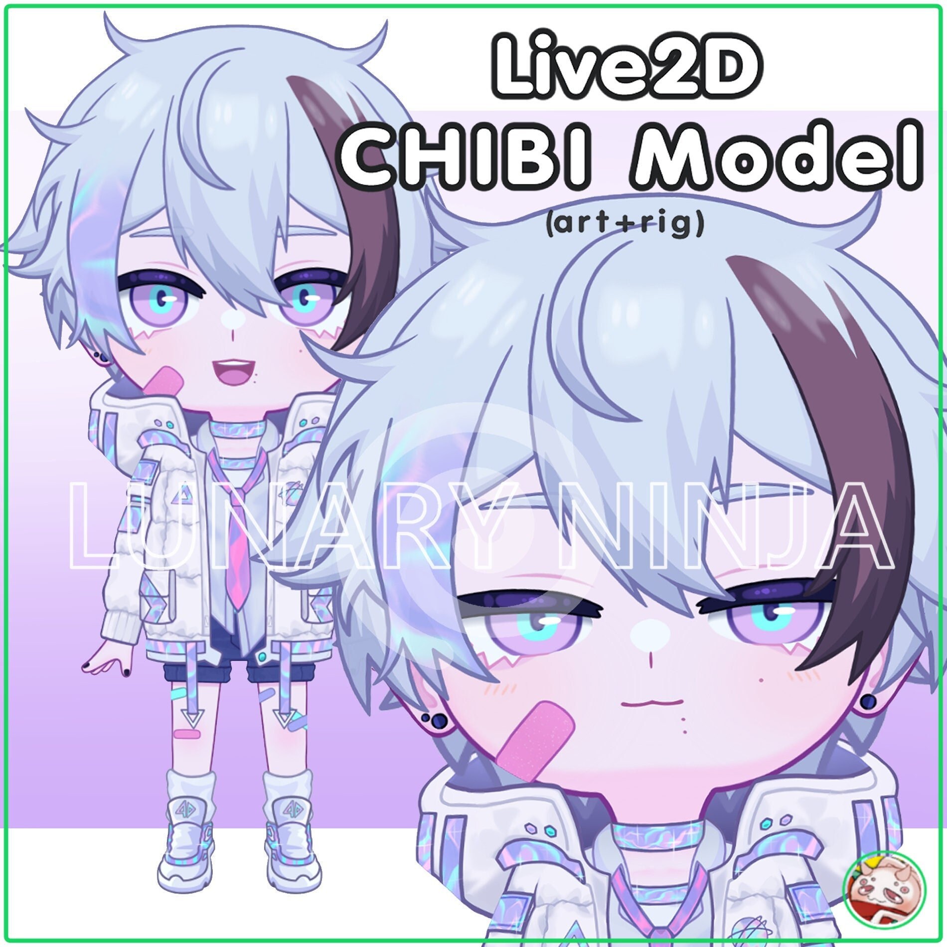 Custom Live2d Chibi Model Chibi Vtuber Commission Vtuber Etsy – Lights ... Custom Live2d Chibi Model Chibi Vtuber Commission Vtuber Etsy – Lights ...